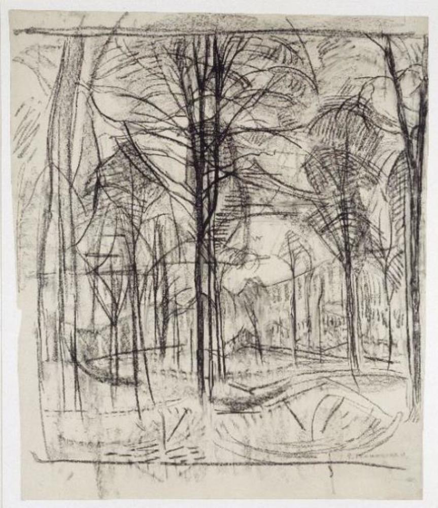 Drawings by Piet Mondrian